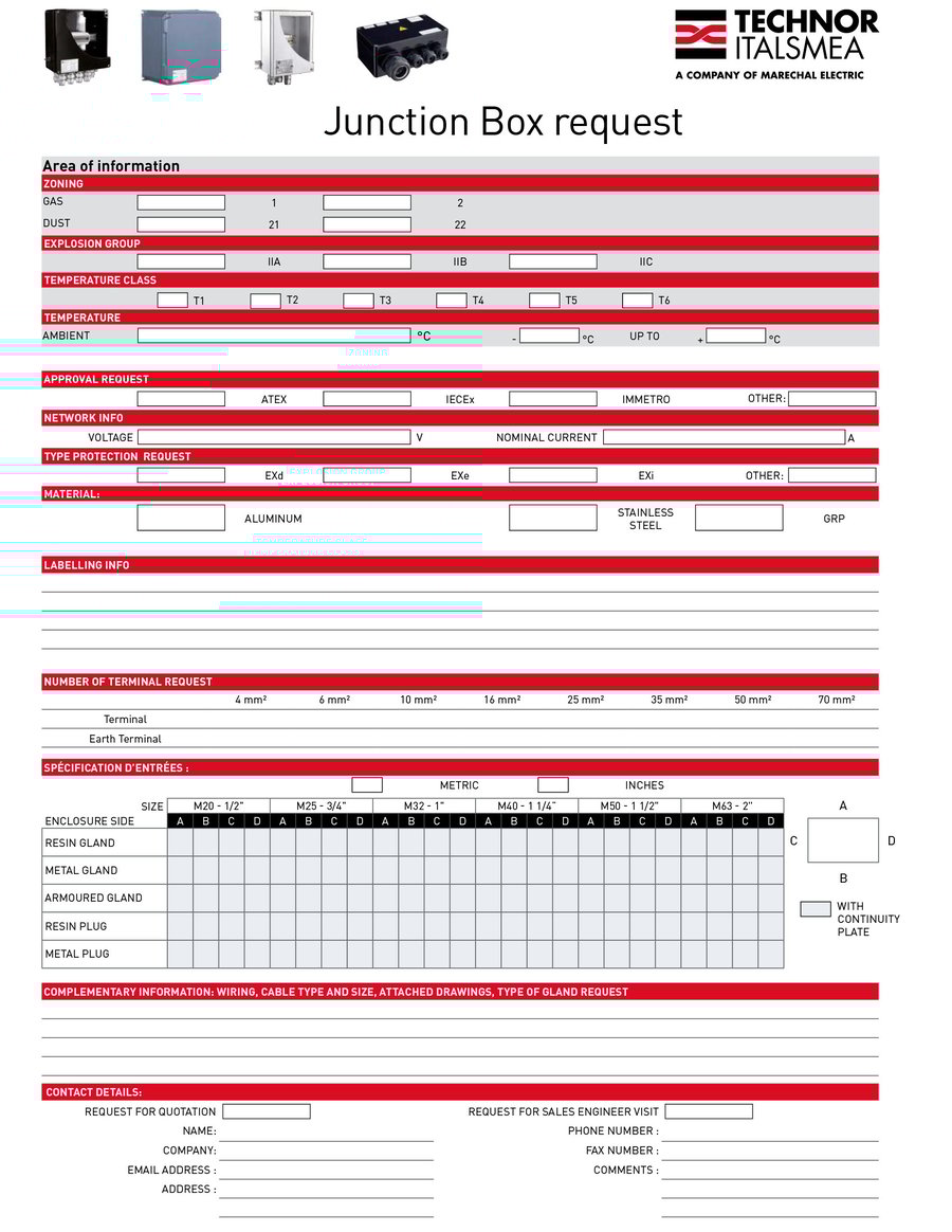UL Class 1 Div 2 Junction Boxes and Enclosures