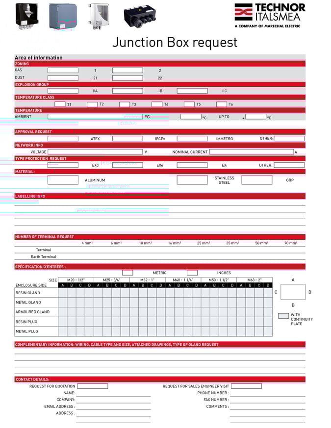 UL Class 1 Div 2 Junction Boxes and Enclosures